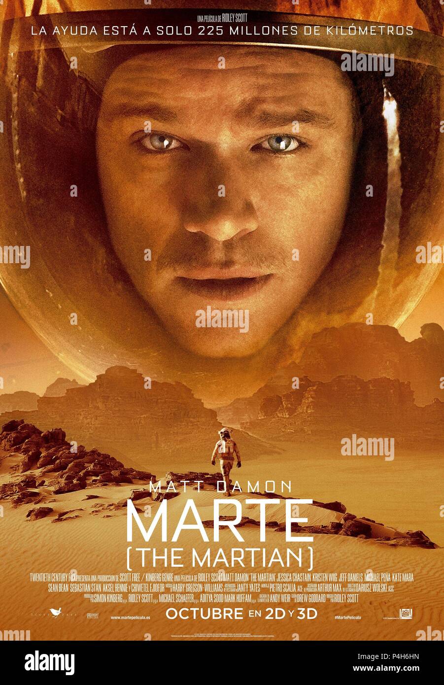 Original Film Title: THE MARTIAN. English Title: THE MARTIAN. Film ...