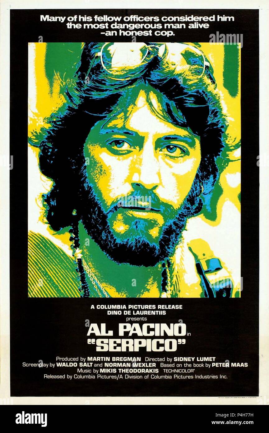 Original Film Title: SERPICO. English Title: SERPICO. Film Director: SIDNEY LUMET. Year: 1973 ...