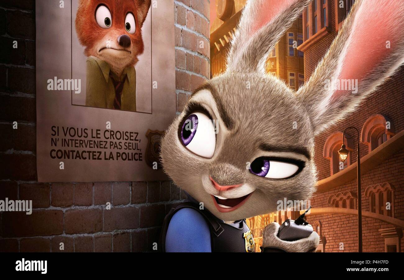 Zootopia film poster hi-res stock photography and images - Alamy