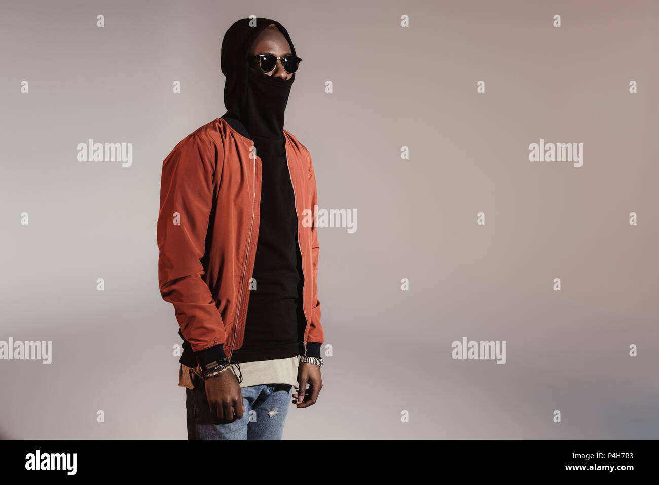 Balaclava man wearing hi-res stock photography and images - Alamy