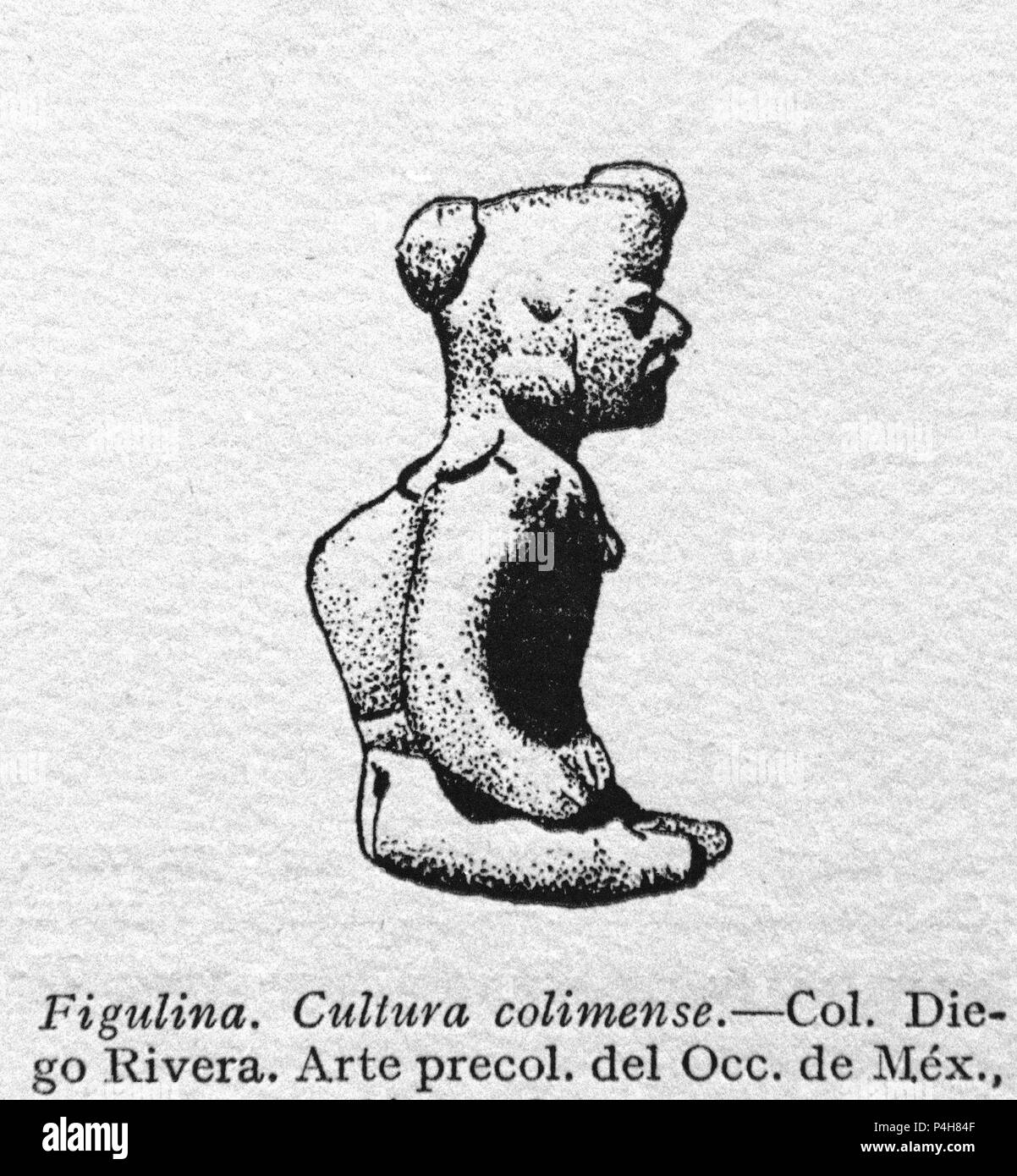 FIGULINA. CULTURA COLIMENSE. - COLECCION DIEGO RIVERA. ARTE ...