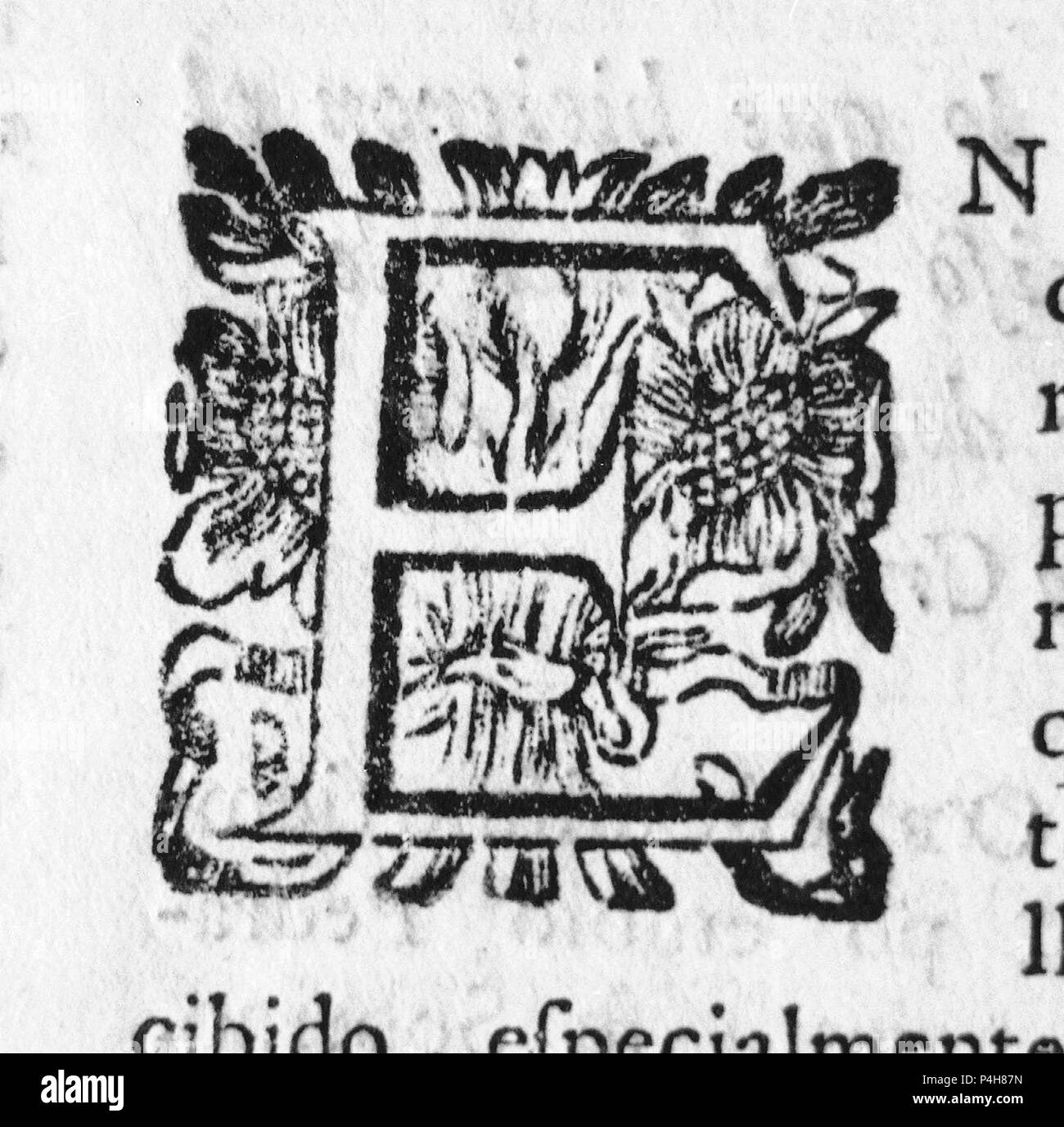 Letra inicial de hi-res stock photography and images - Alamy