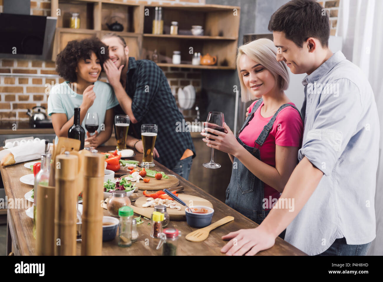 Women gossiping african american hi-res stock photography and images ...