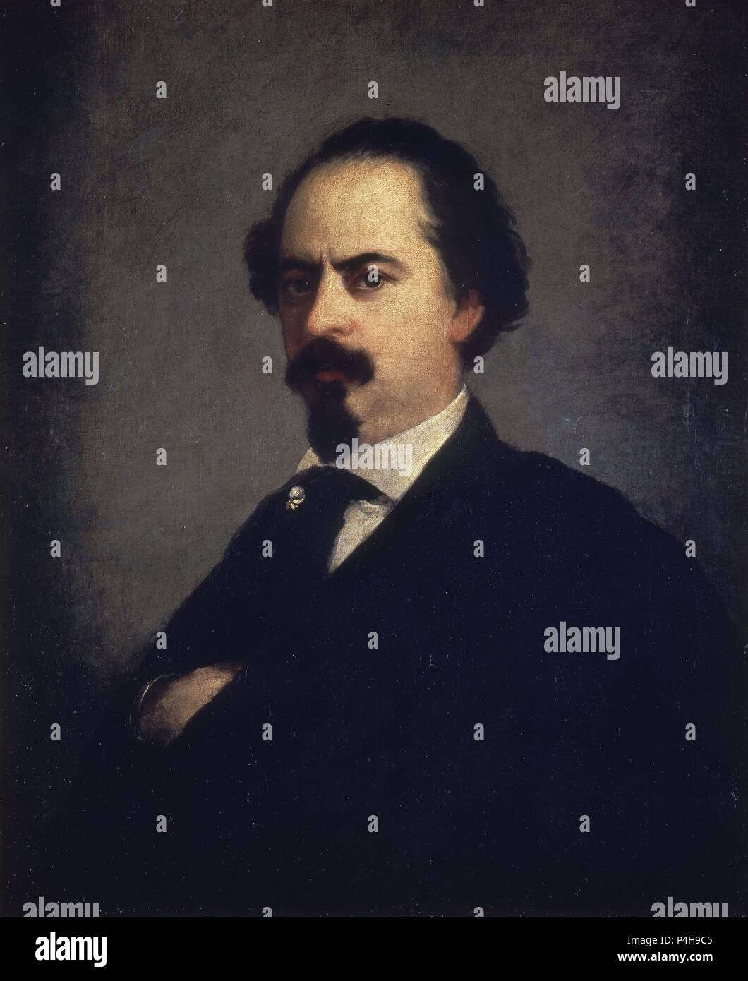 'Self-portrait', c. 1860, Oil on canvas, 75 x 62 cm, P4434. Author ...