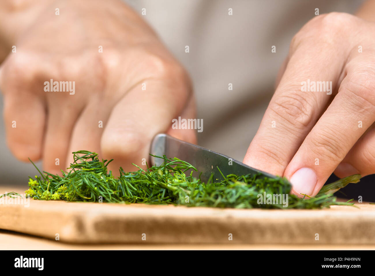 Ingredients on chopping board hi-res stock photography and images - Alamy