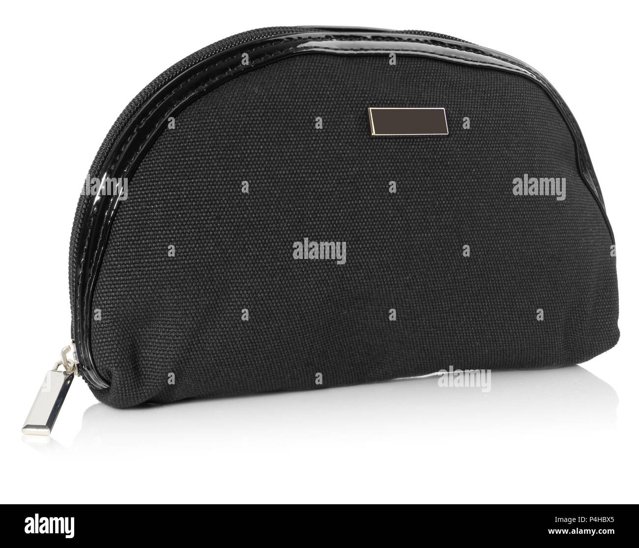Women's beautician to store cosmetics. Purse for women made of black ...