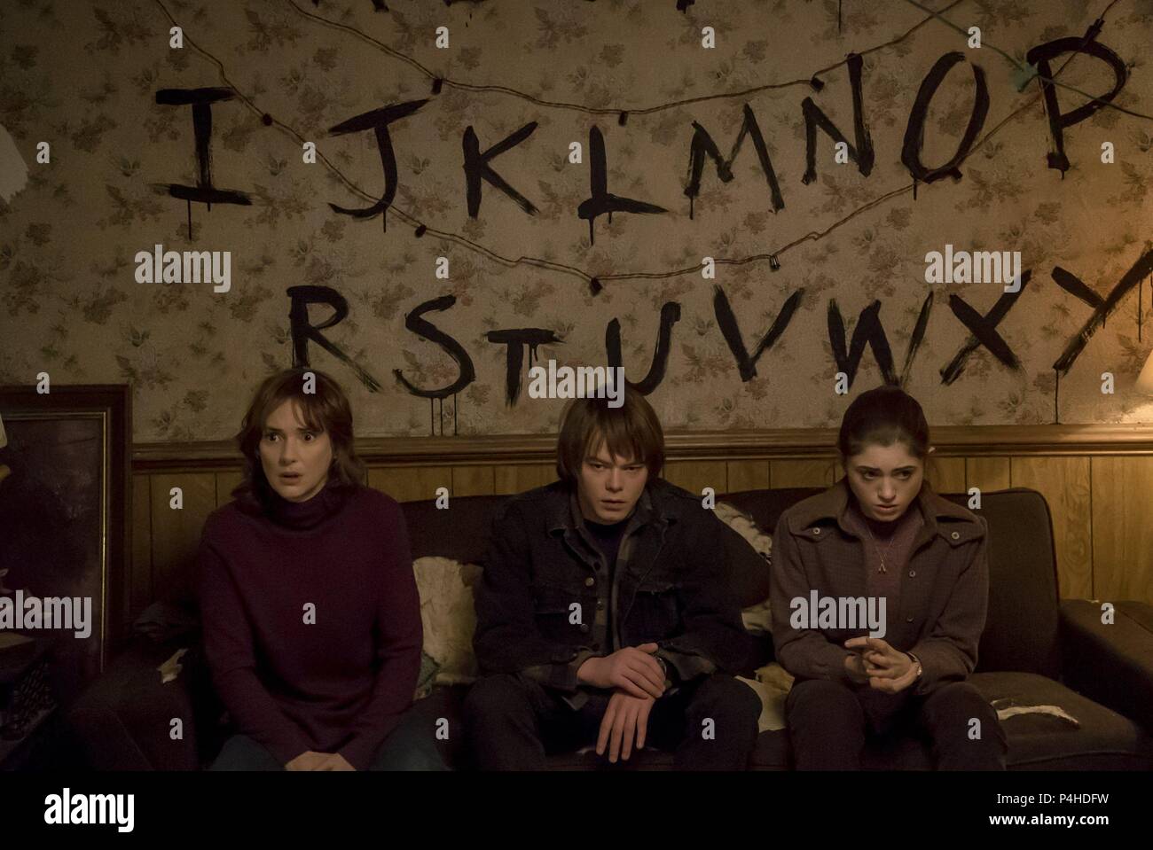 Winona ryder stranger things lights hi-res stock photography and images ...