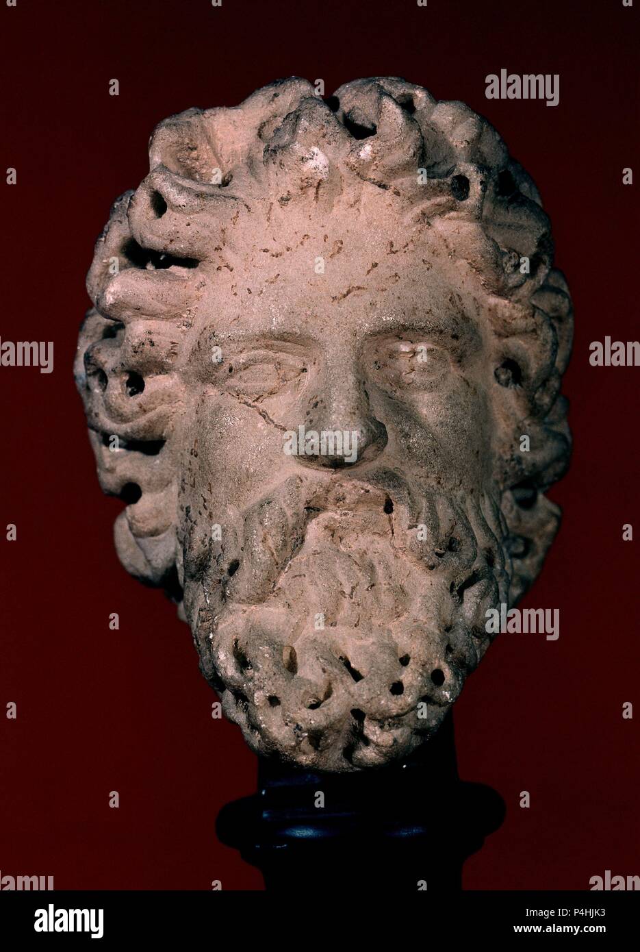 CABEZA DE JUPITER. Location: MUSEO BARRACCO, ROME, ITALIA Stock Photo ...