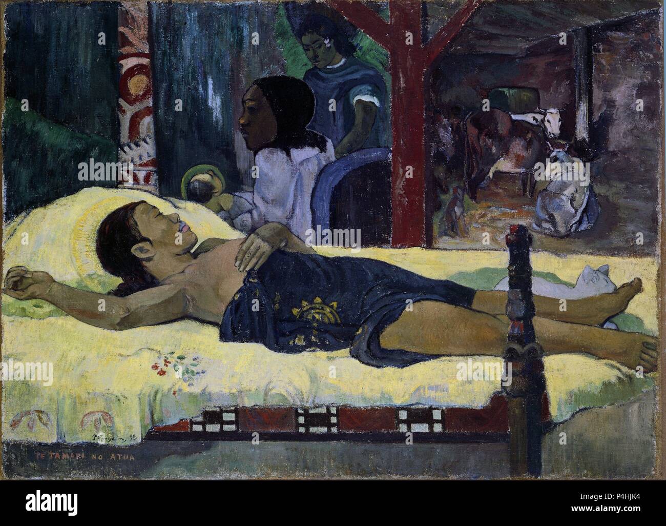 Nativity of jesus painting 19th century hi-res stock photography and images - Alamy