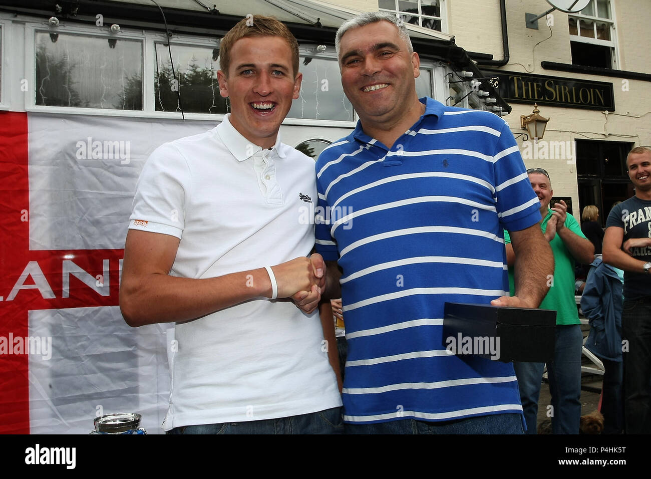 England Captain Harry Kane with his first ever football manager Dave ...