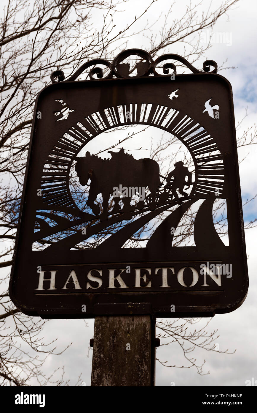 Village signs of east anglia hi-res stock photography and images - Alamy