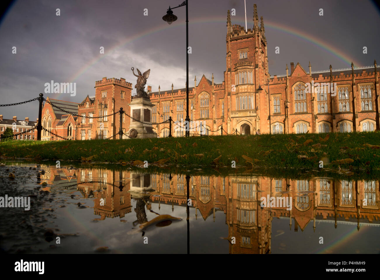 Lanyon Building, Queen's University Belfast Stock Photo - Alamy