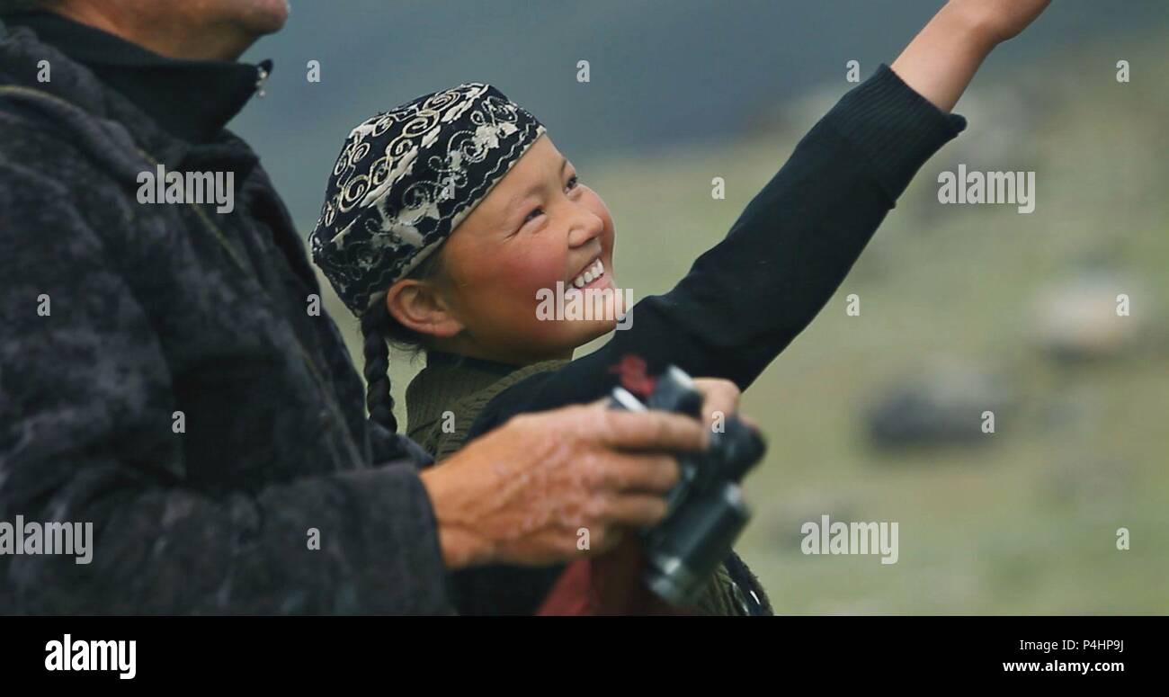 Original Film Title: THE EAGLE HUNTRESS. English Title: THE EAGLE ...