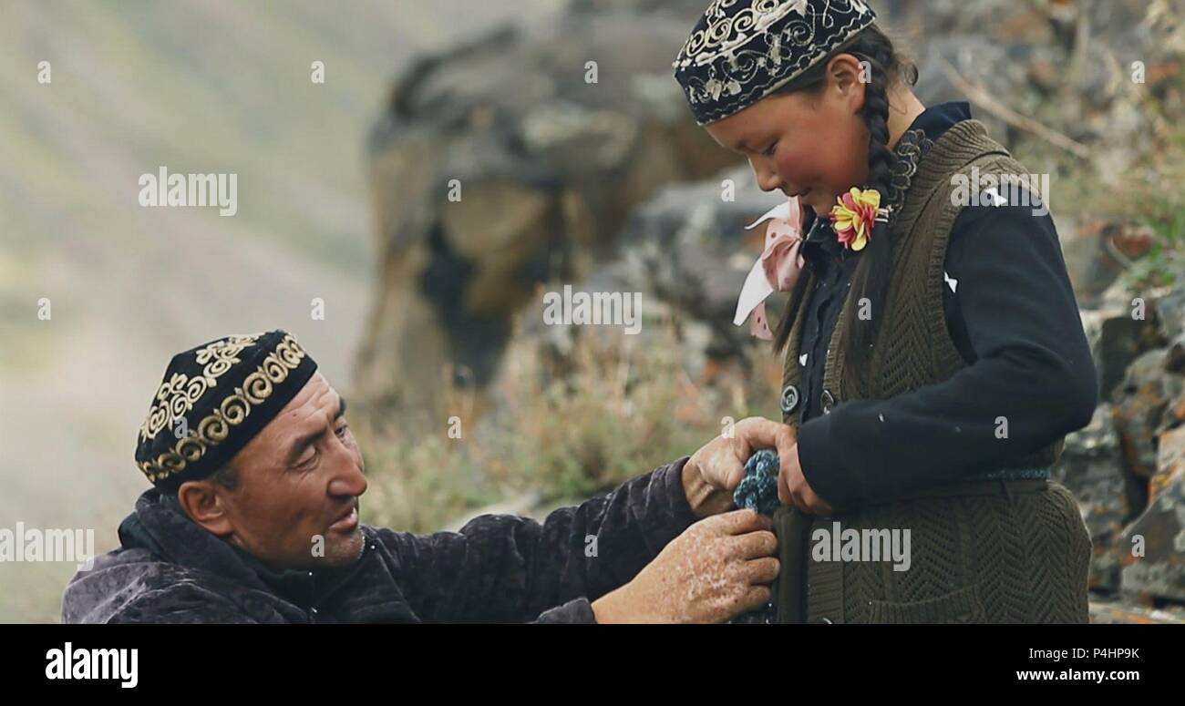 Original Film Title: THE EAGLE HUNTRESS. English Title: THE EAGLE ...