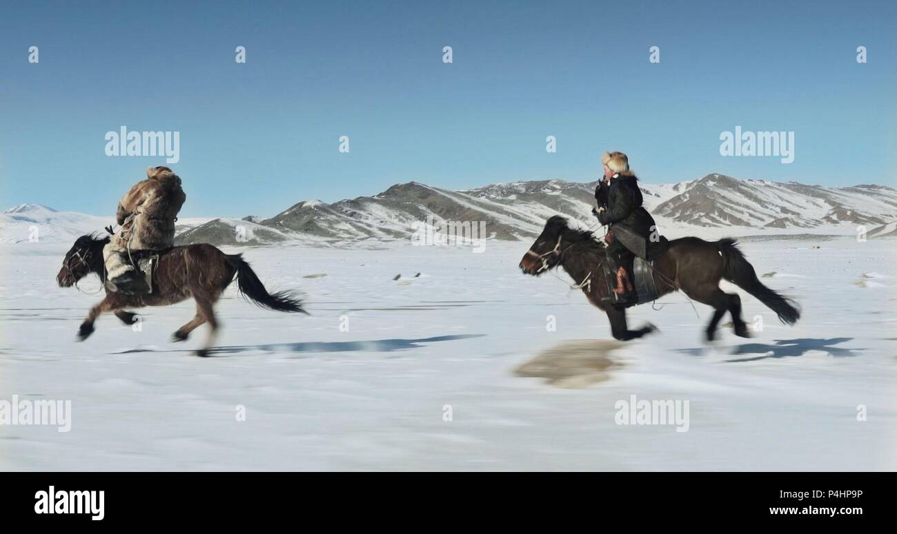 Original Film Title: THE EAGLE HUNTRESS. English Title: THE EAGLE ...
