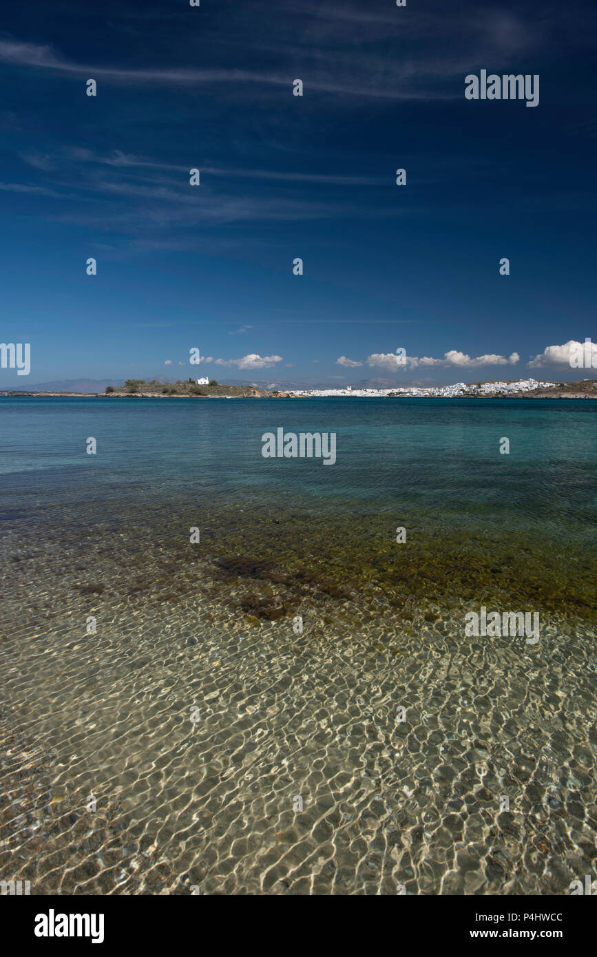 Paros Bay, Cyclade Island Stock Photo - Alamy
