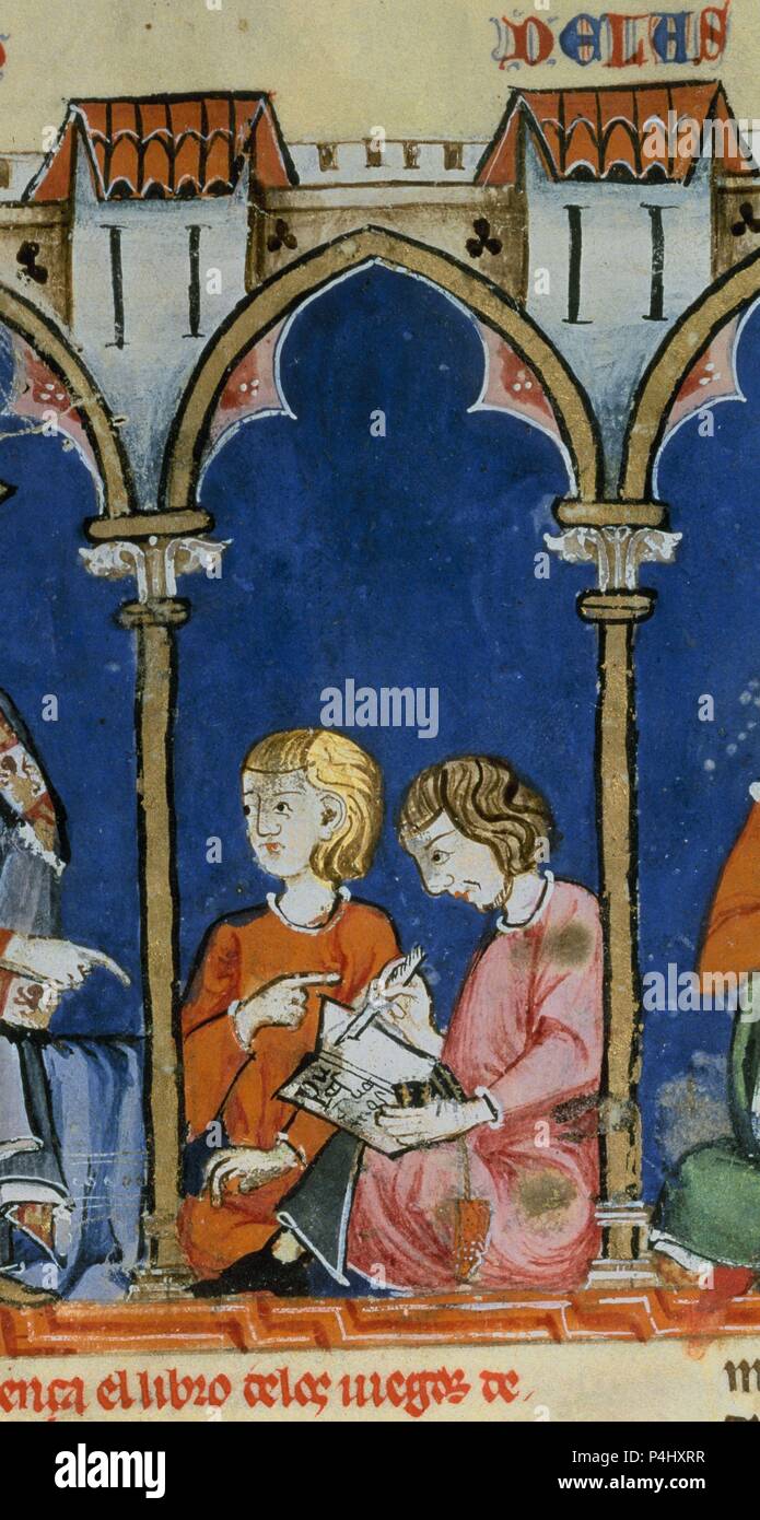 Escriba medieval hi-res stock photography and images - Alamy