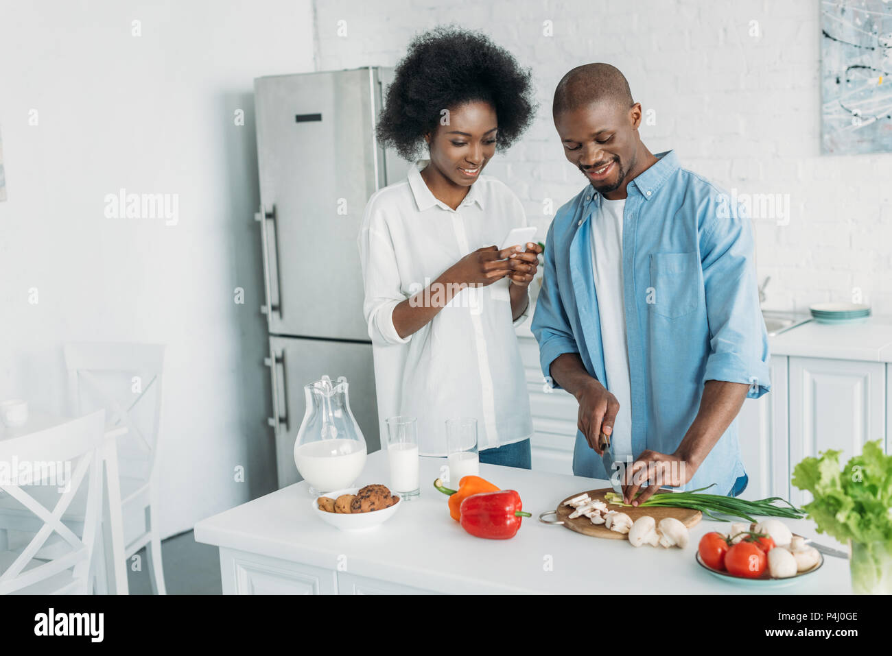 Man Cooking Breakfast