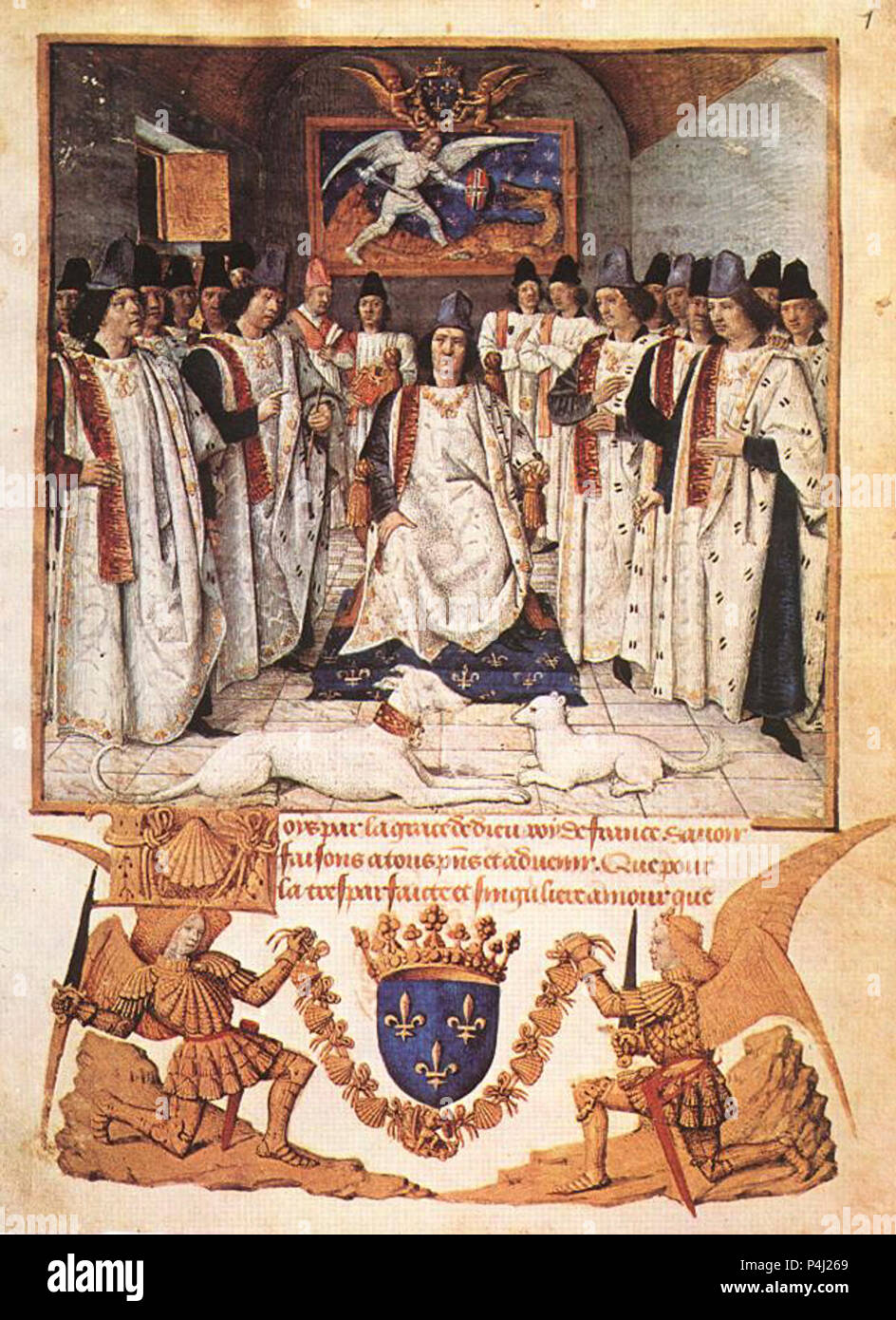 15th-century painters - Rules of the Order of St Michael - WGA15901 ...