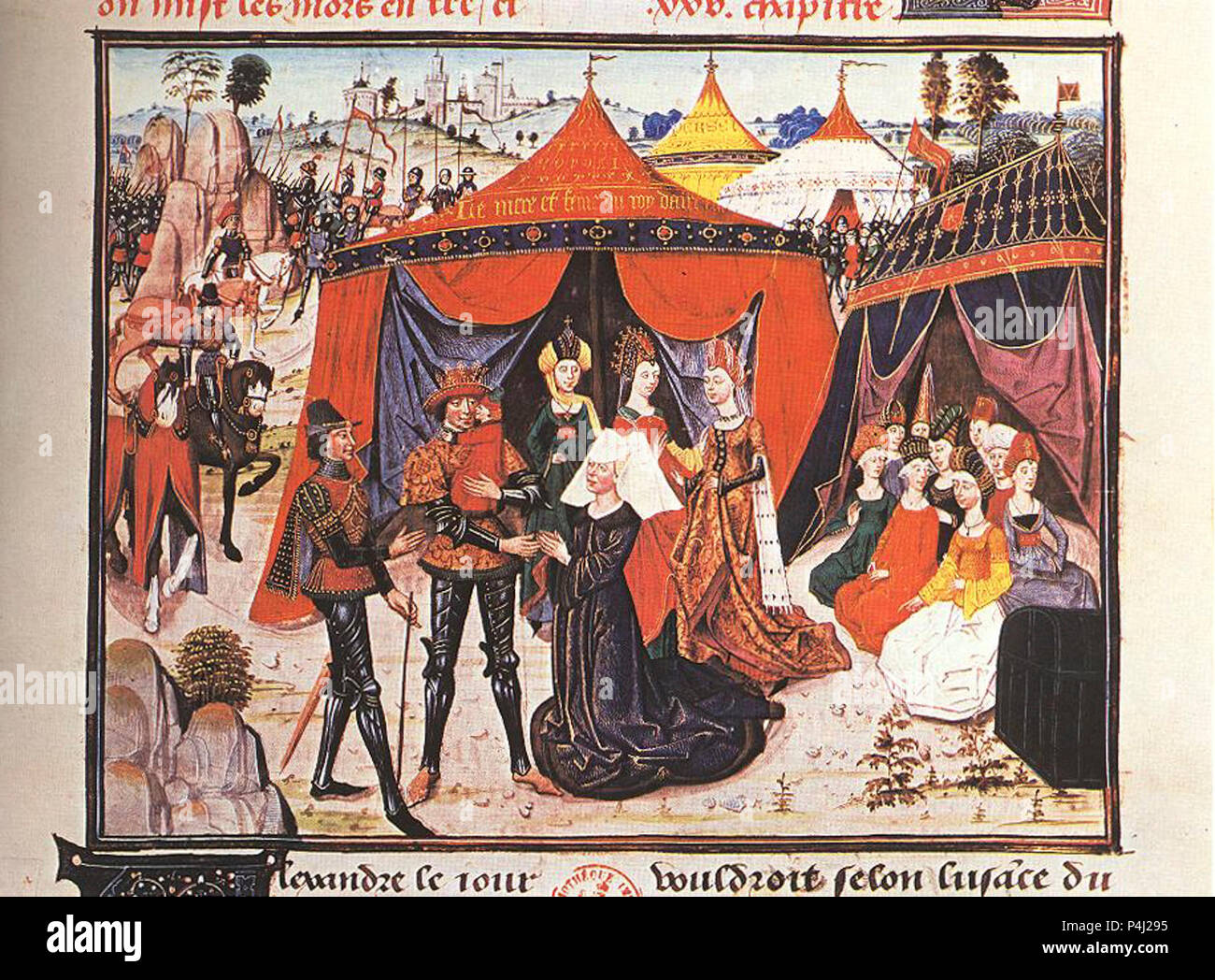 15th-century painters - Story of Alexander the Great - WGA15790 Stock ...