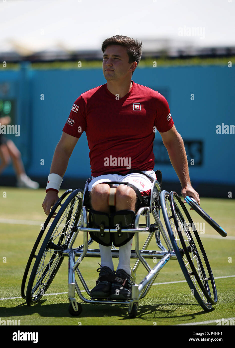 Gordon Reid during day five of the Fever-Tree Championship at the Queen ...