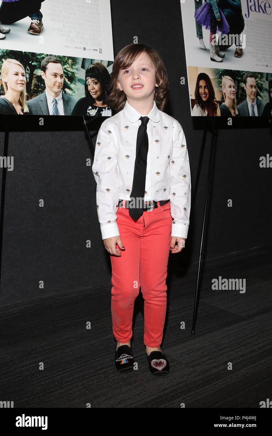 Premiere of 'A Kid Like Jake' in New York Featuring: Leo James Davis ...