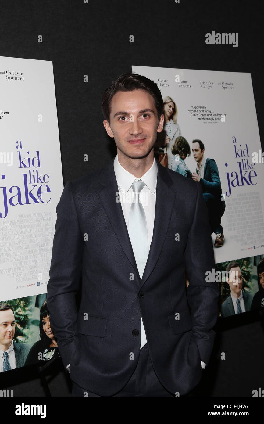 Premiere of 'A Kid Like Jake' in New York Featuring: Daniel Pearle ...