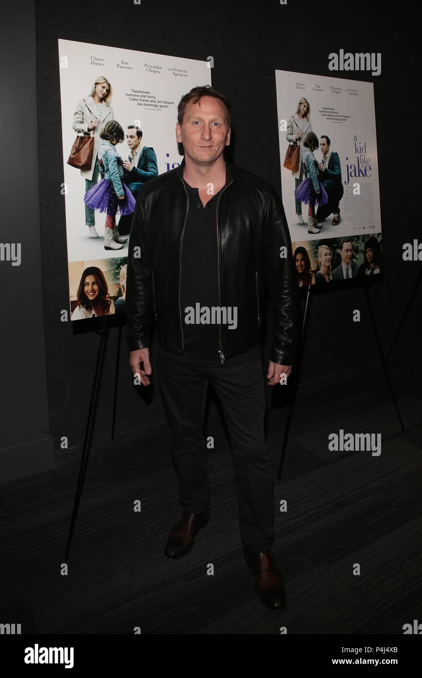 Premiere of 'A Kid Like Jake' in New York Featuring: Justin Swain Where ...