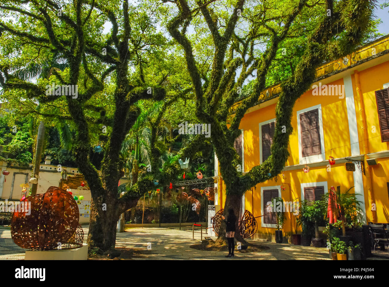 Macau arts garden hi-res stock photography and images - Alamy