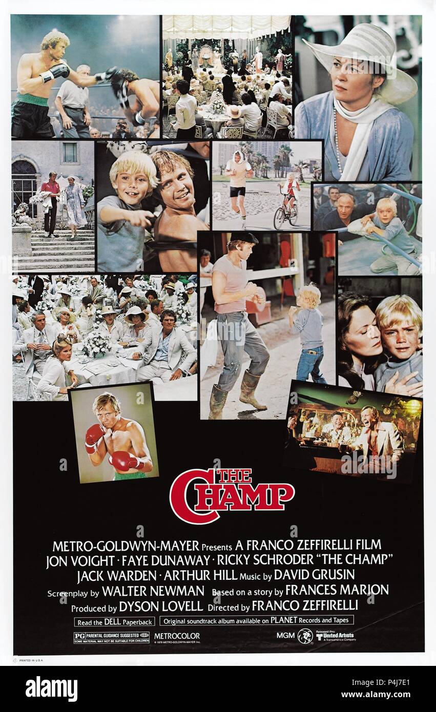 Original Film Title: THE CHAMP. English Title: THE CHAMP. Film Director ...