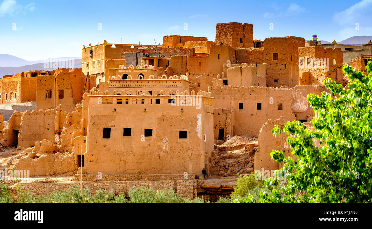 Tinghir oasis in the Todra Valley, Morocco Stock Photo - Alamy