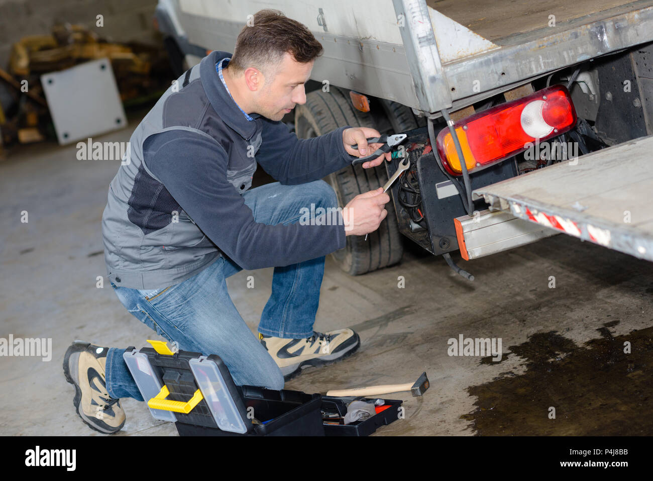 Man screwdriver focused on hi-res stock photography and images - Alamy