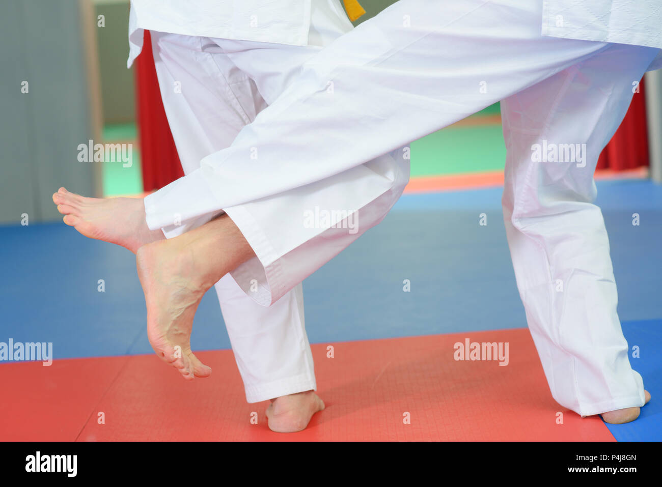 judo sport training in the sports hall Stock Photo - Alamy