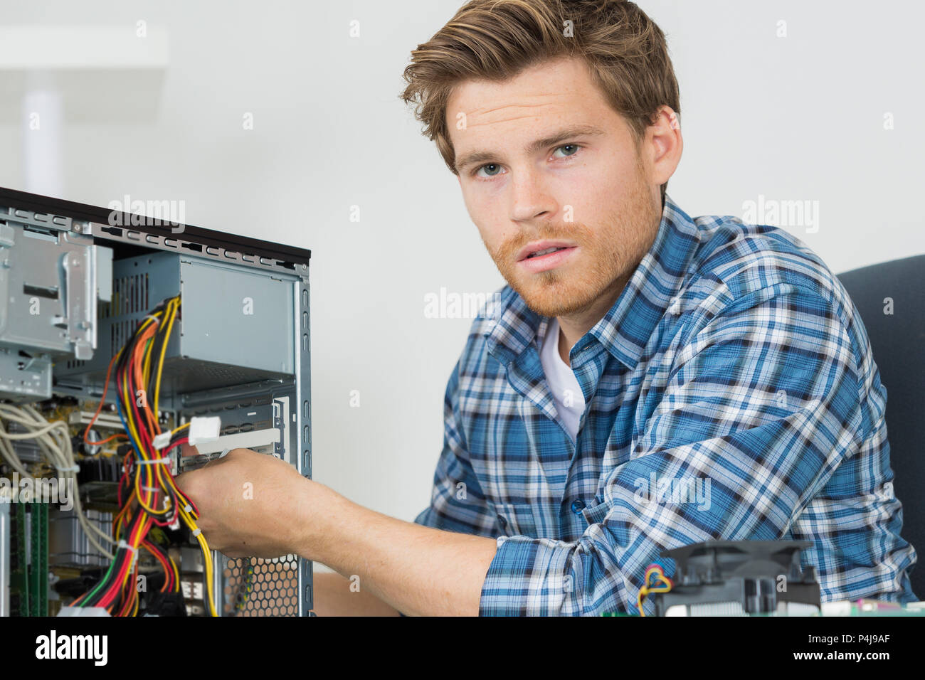 development of the computer hardware Stock Photo - Alamy