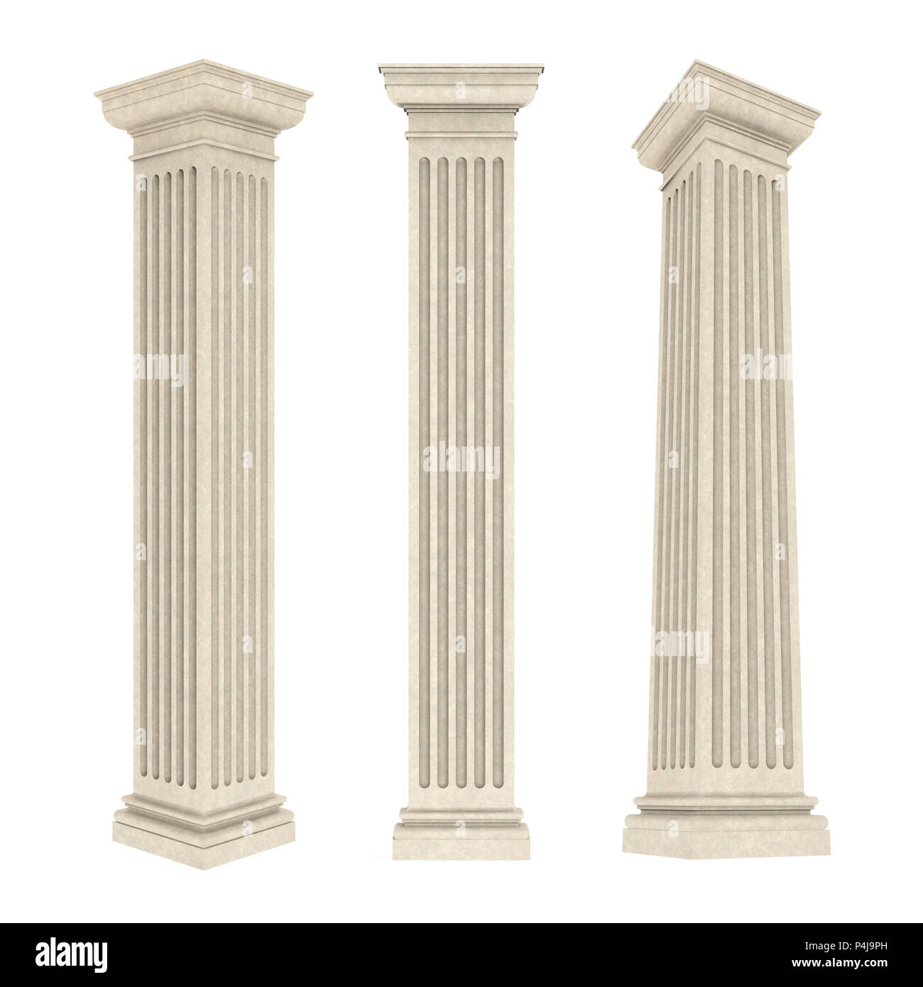 Classical architecture columns Cut Out Stock Images & Pictures - Alamy