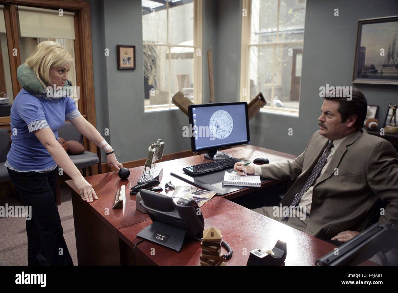 Michael schur the office hi-res stock photography and images - Alamy
