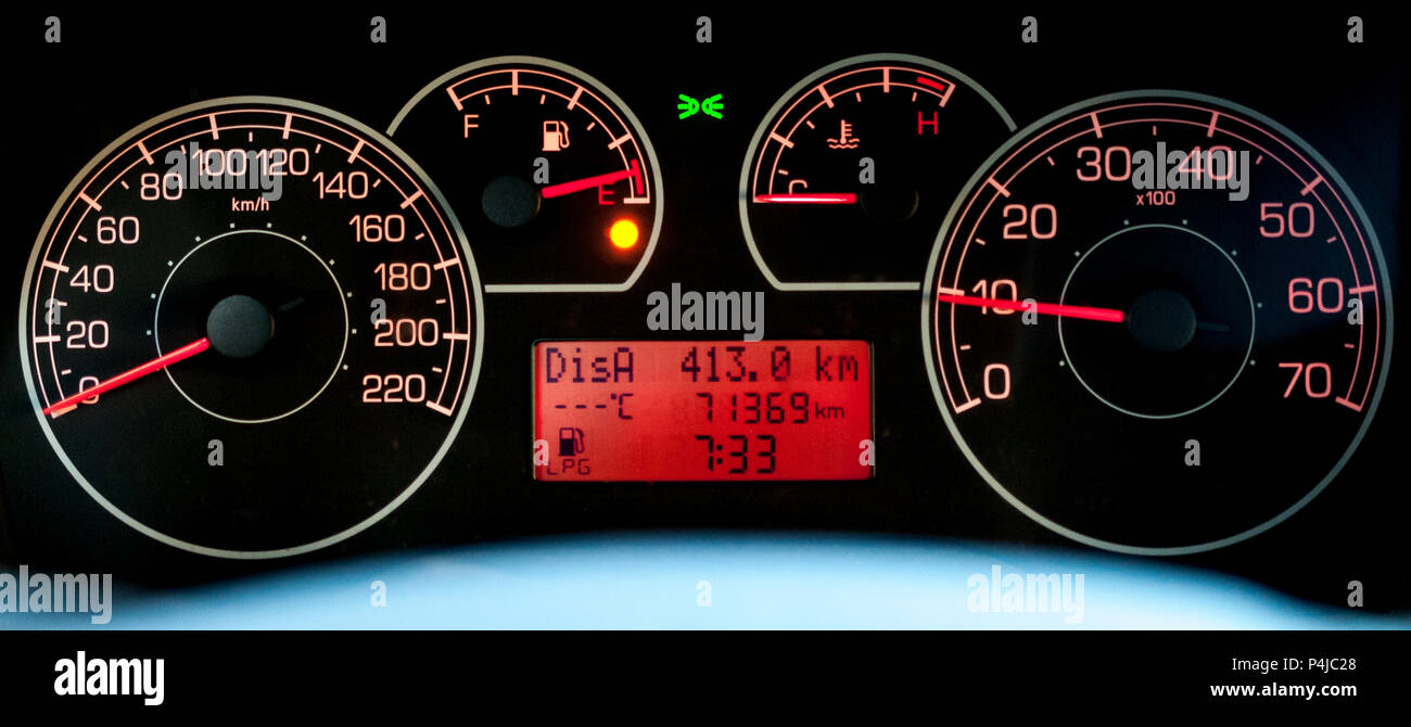 Rev counter hi-res stock photography and images - Alamy