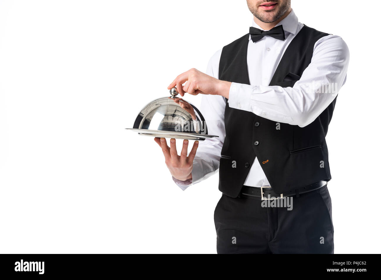 Waiters Serving Tray
