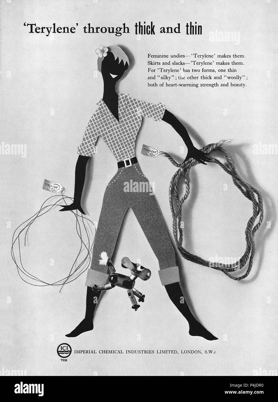 Terylene 1950s hi-res stock photography and images - Alamy