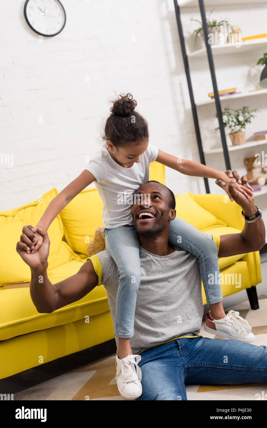 Shoulder ride hi-res stock photography and images - Alamy