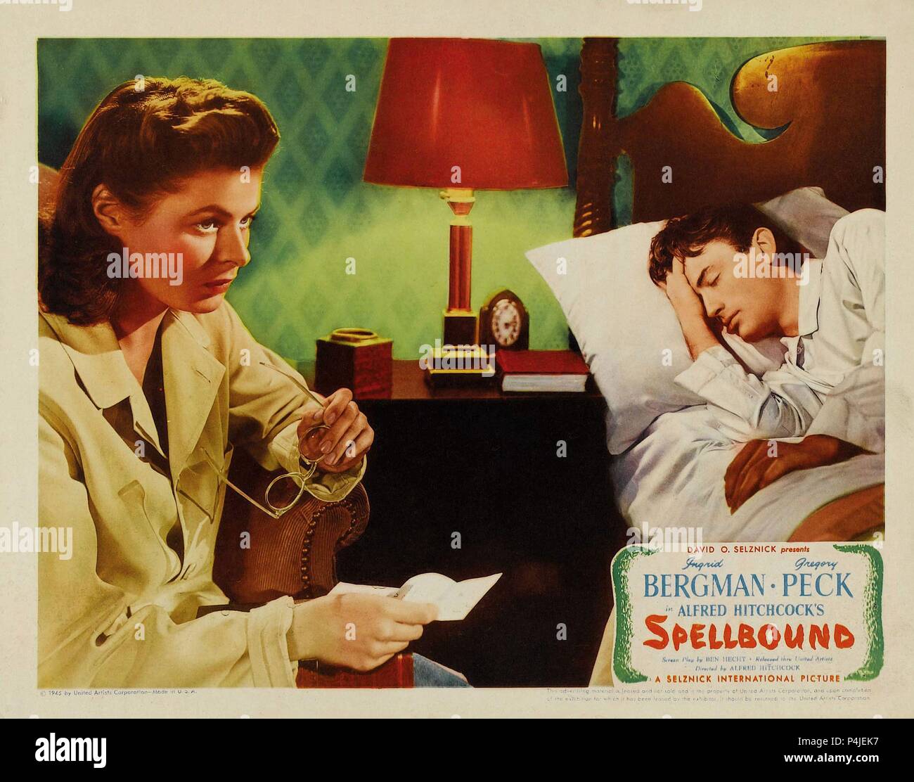 Original Film Title: SPELLBOUND. English Title: SPELLBOUND. Film ...