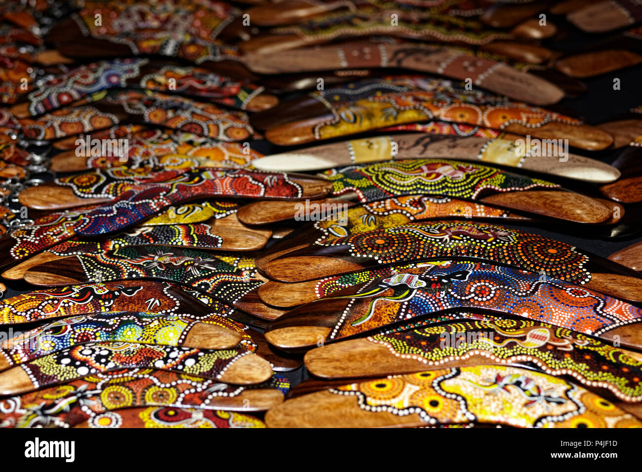 Traditional Australian Aboriginal Primitive Art High Resolution Stock ...