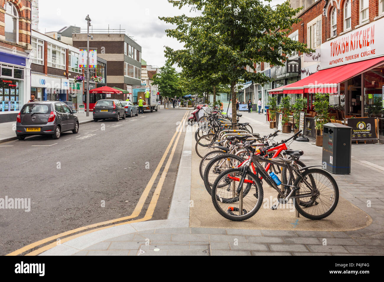 Pavement Bike Racks High Resolution Stock Photography and Images - Alamy