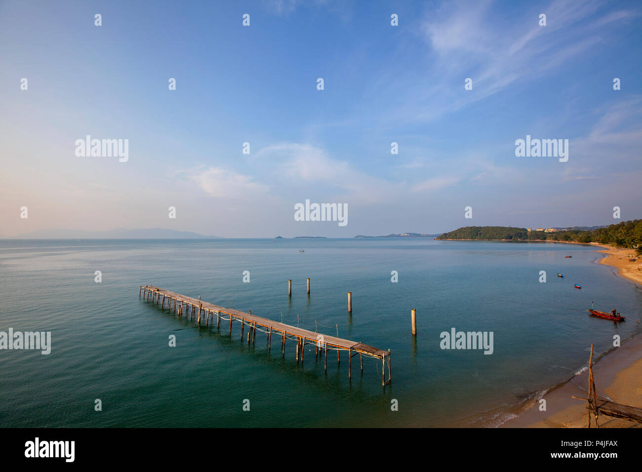 Fishermans Village Bophut beach, Koh samui, Thailand Stock Photo - Alamy