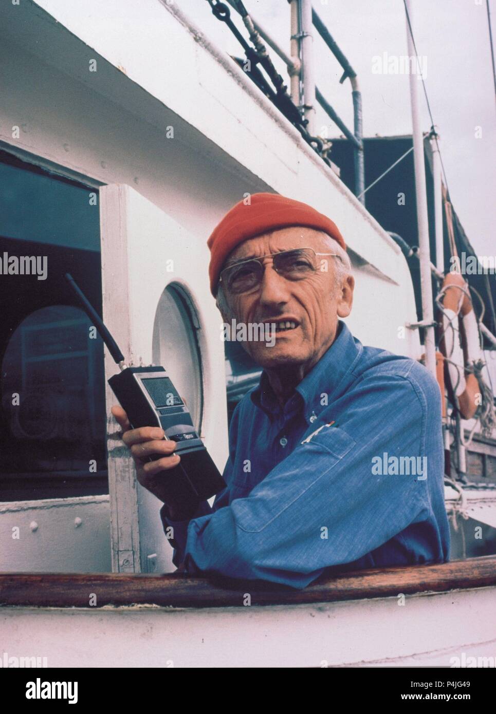 Jacques-Yves Cousteau, explorador y oceanógrafo francés Stock Photo - Alamy