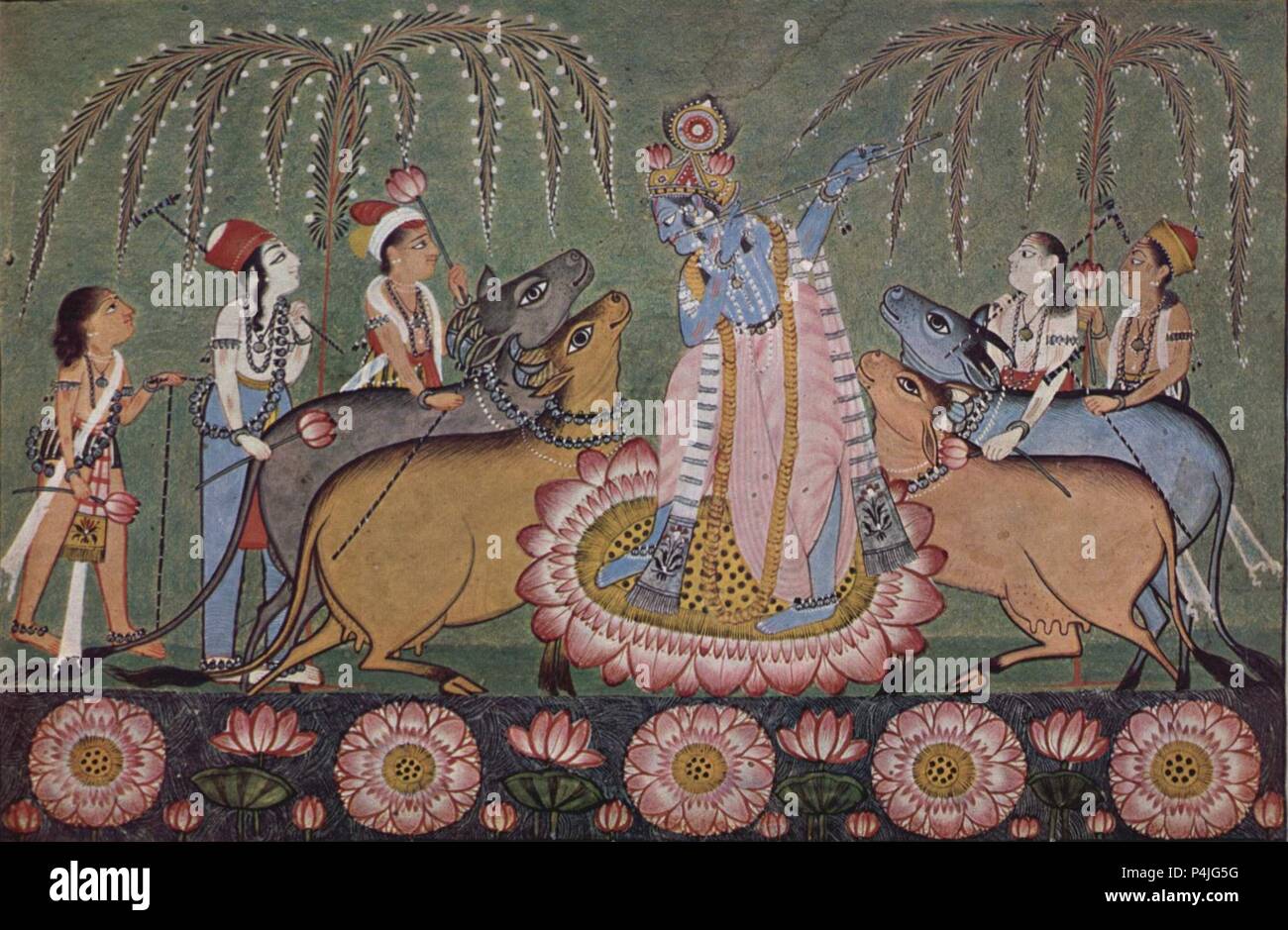 Dios krishna hi-res stock photography and images - Alamy