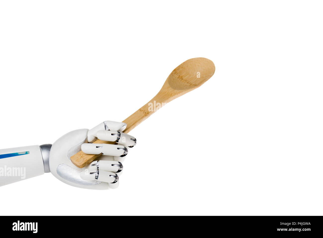 Hand holding wooden spoon isolated hi-res stock photography and images ...