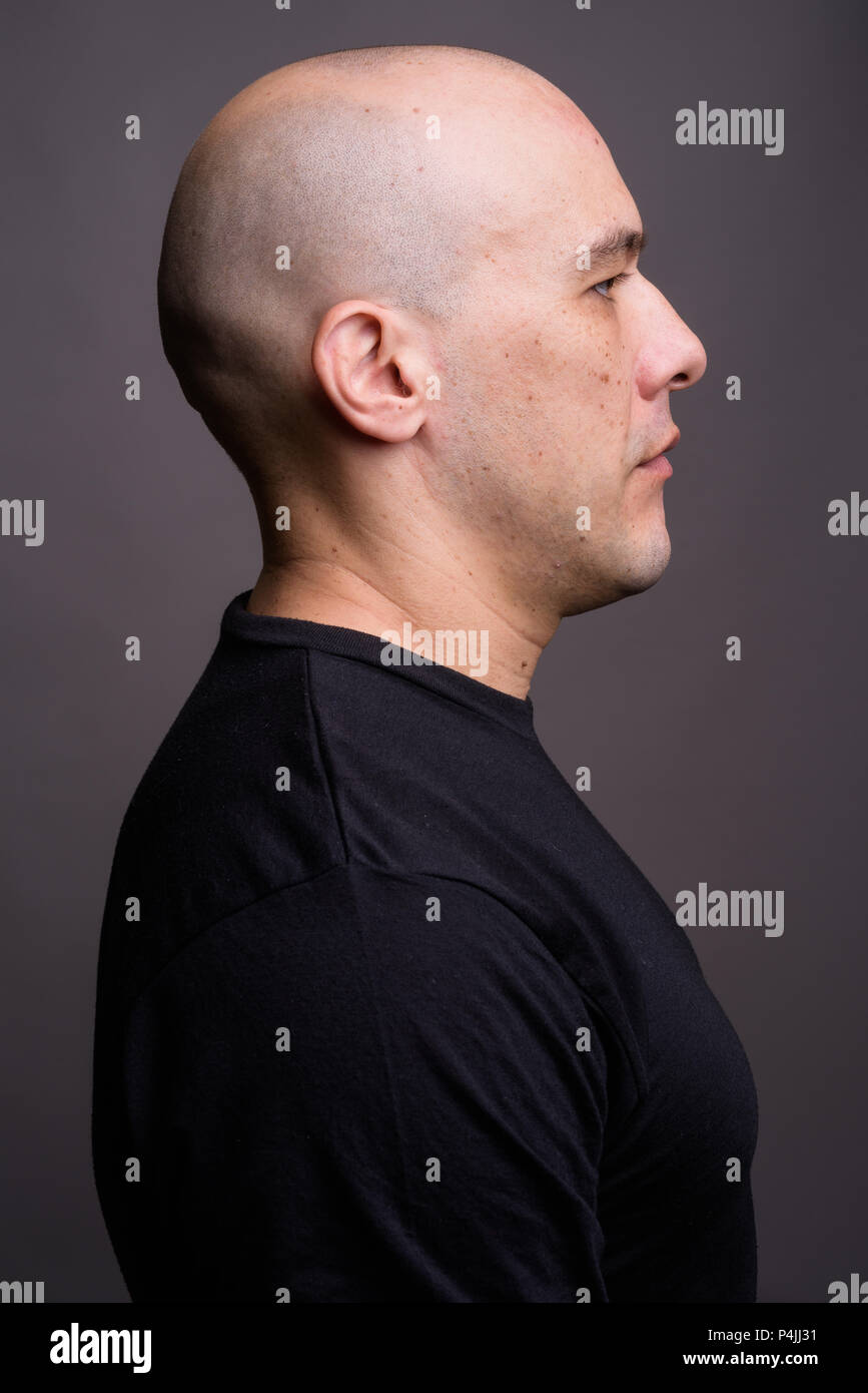 Bald men hi-res stock photography and images - Alamy