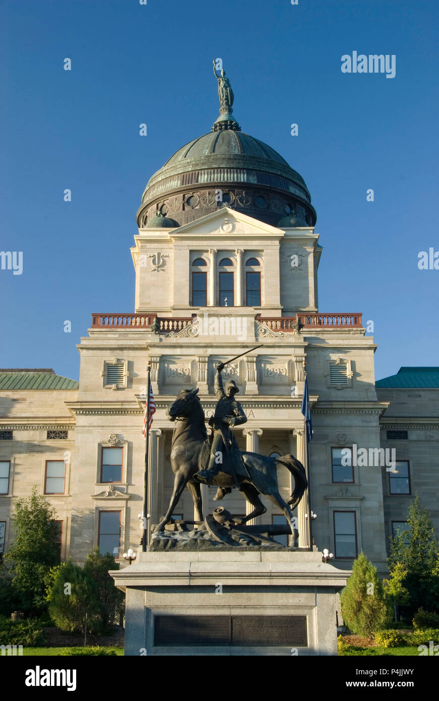 Montana State Capitol, Helena, Montana Stock Photo - Alamy