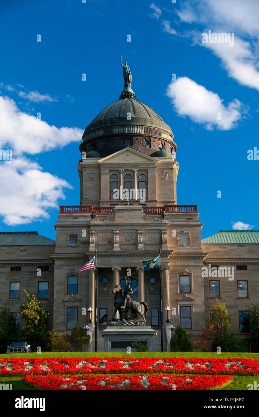 Montana State Capitol, Helena, Montana Stock Photo - Alamy